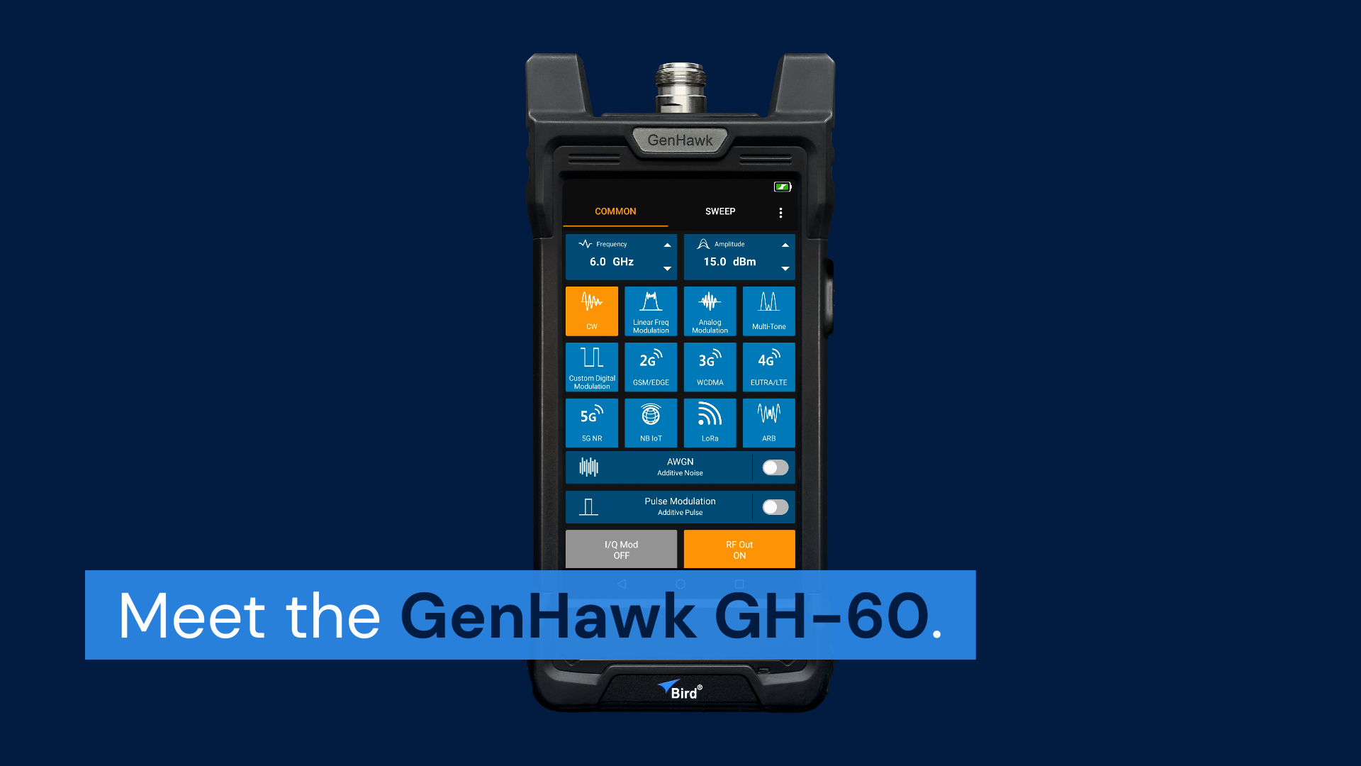 GH-60 RF Signal Generator | Bird – The RF Experts