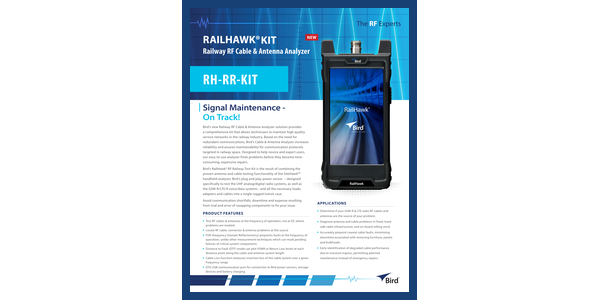 RF Cable & Antenna Analyzers | Bird – The RF Experts