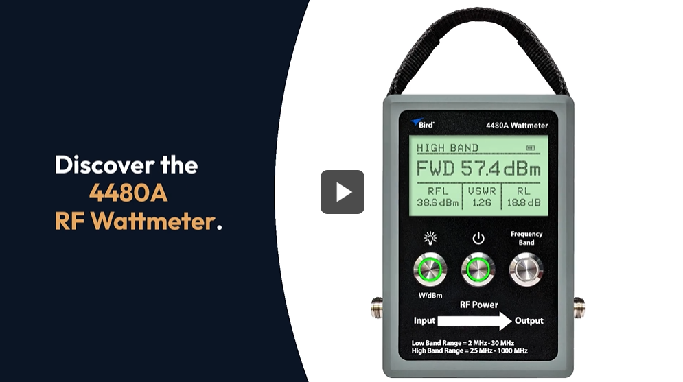 4480A Digital Wattmeter | Bird – The RF Experts