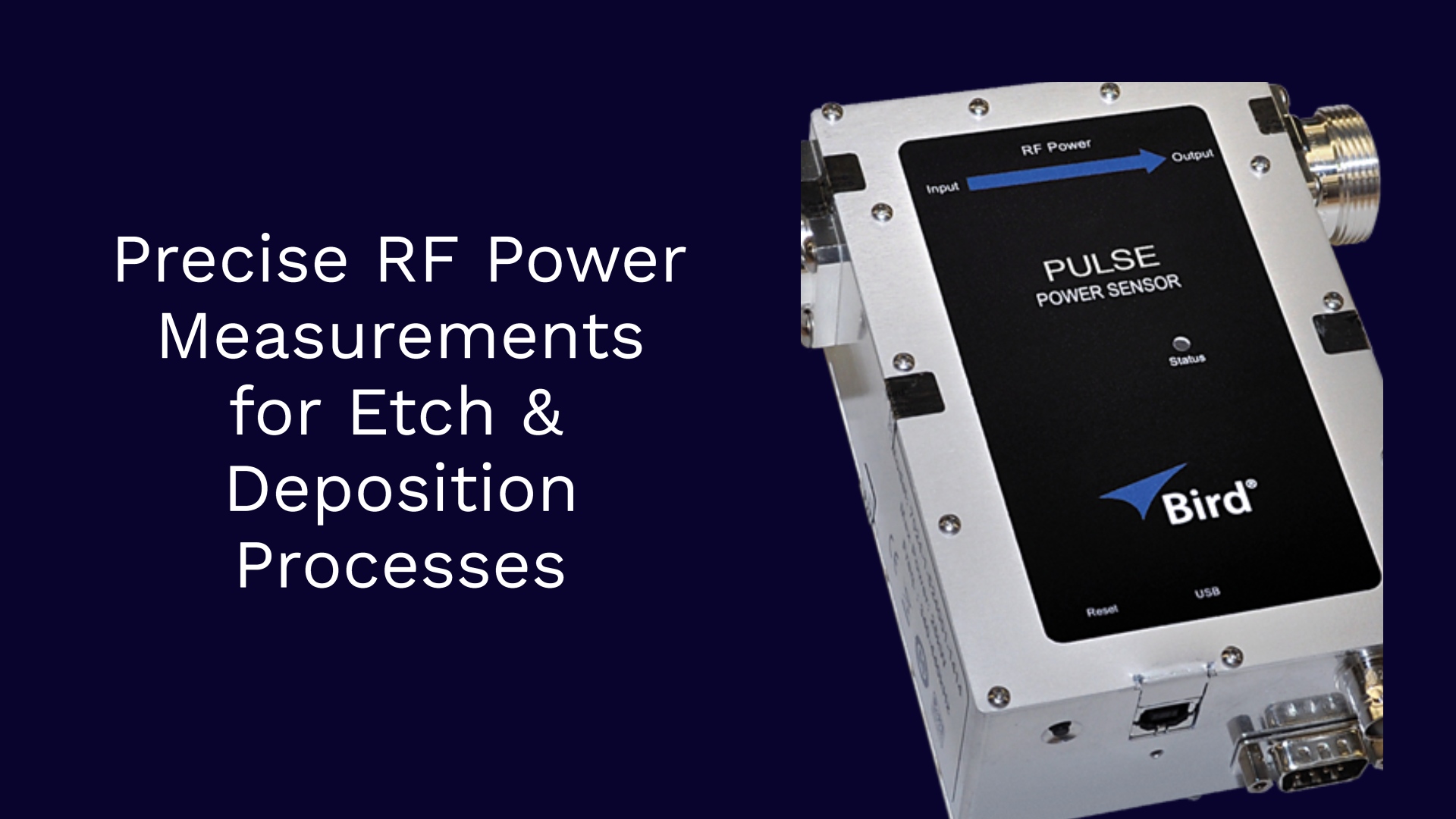 7037 & 7039 Pulse/CW RF Power Sensors | Bird – The RF Experts