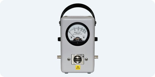 How to Read Forward and Reflected Power on a Bird Model 43 Wattmeter