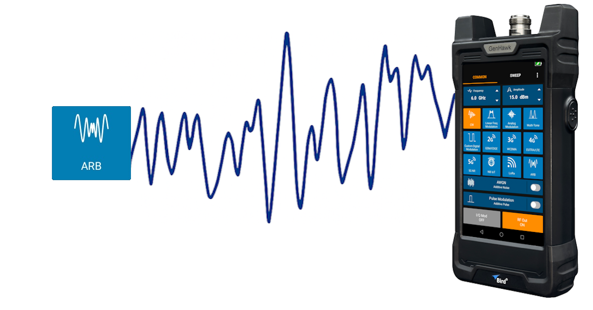 Producing Arbitrary RF Signals On-the-Go